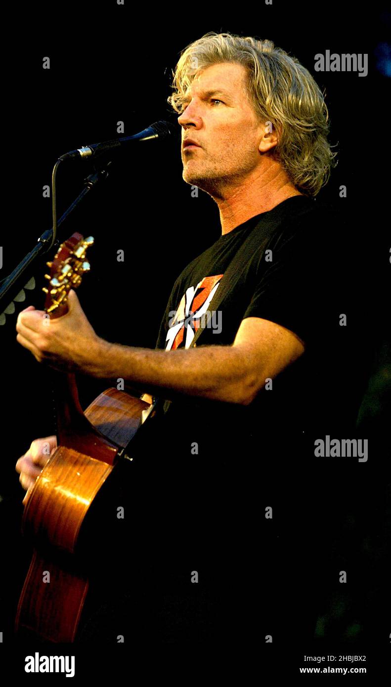 Tim Finn launches new album "Everyone Is Here" at a concert in Regent's ...