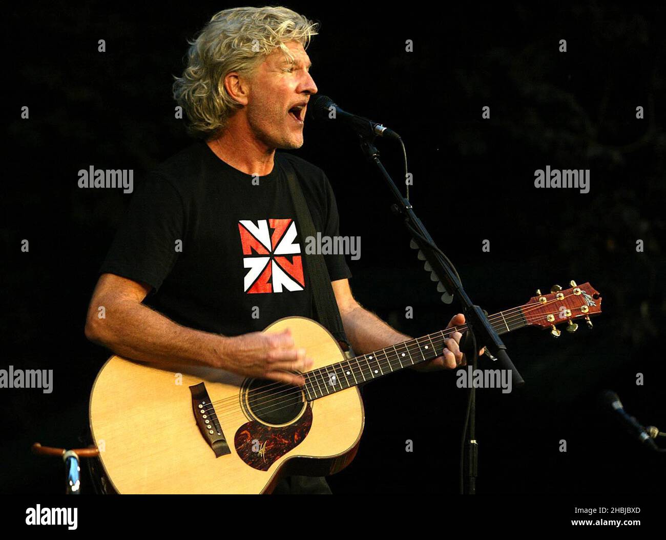 Tim Finn launches new album "Everyone Is Here" at a concert in Regent's ...