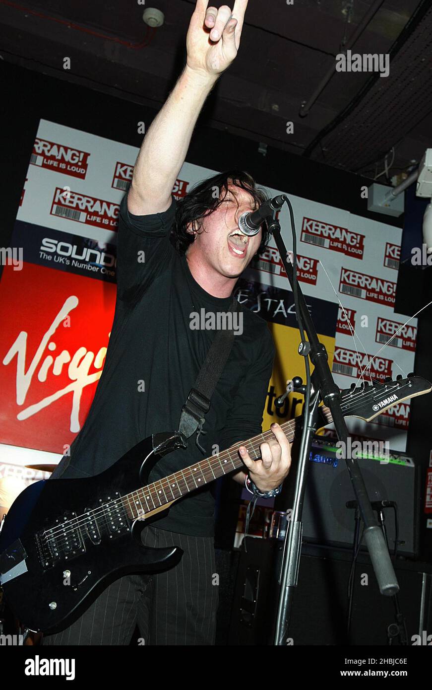 Rueben perform at Kerrang Day of Rock at Virgin Megastore, Oxford ...