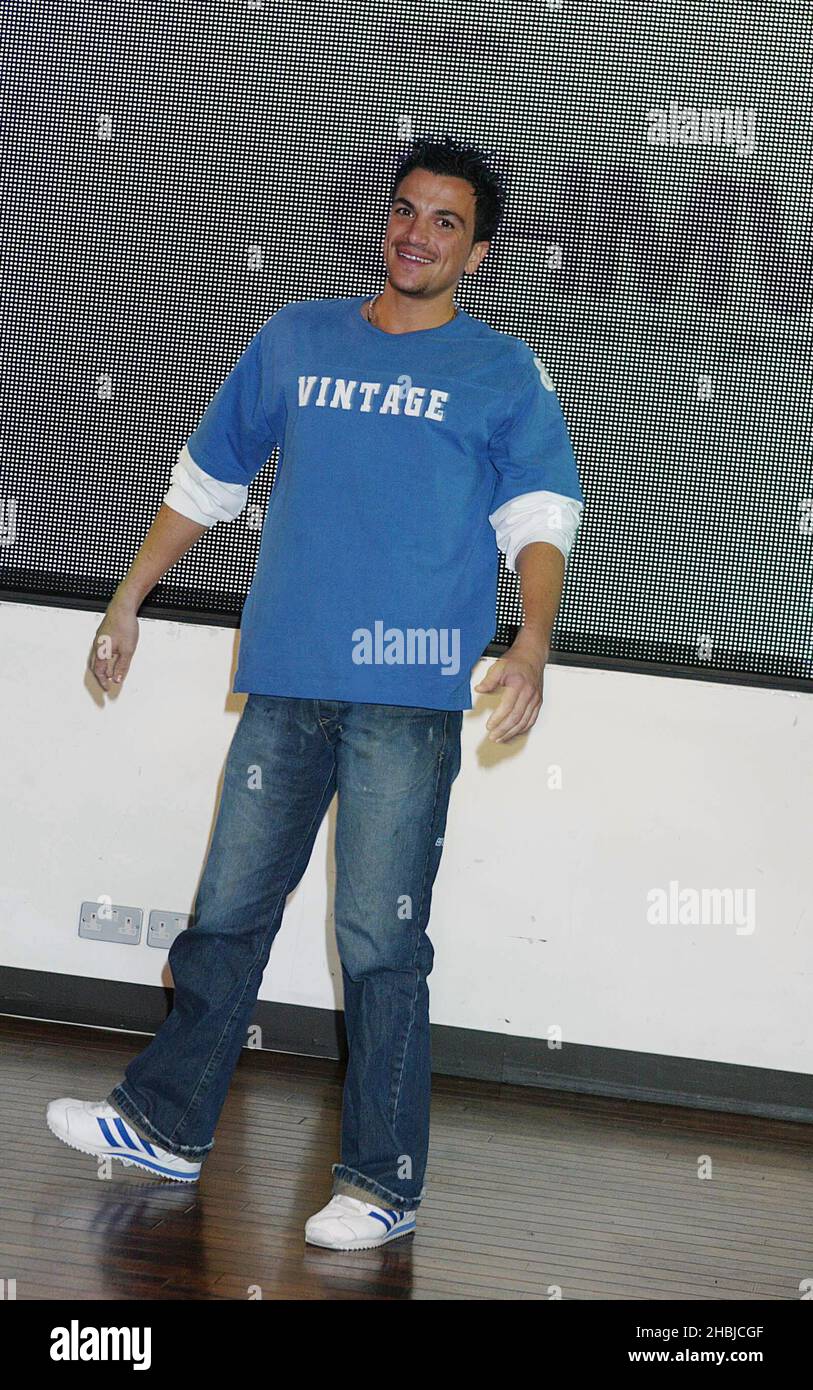 Peter Andre performs and signs at HMV Store in Oxford Street, London ...