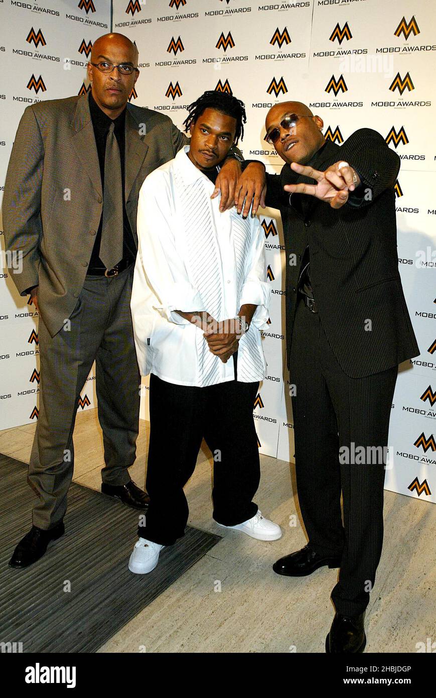 Mario Winans arrives at the Mobo Awards 2004 at The Royal Albert Hall ...