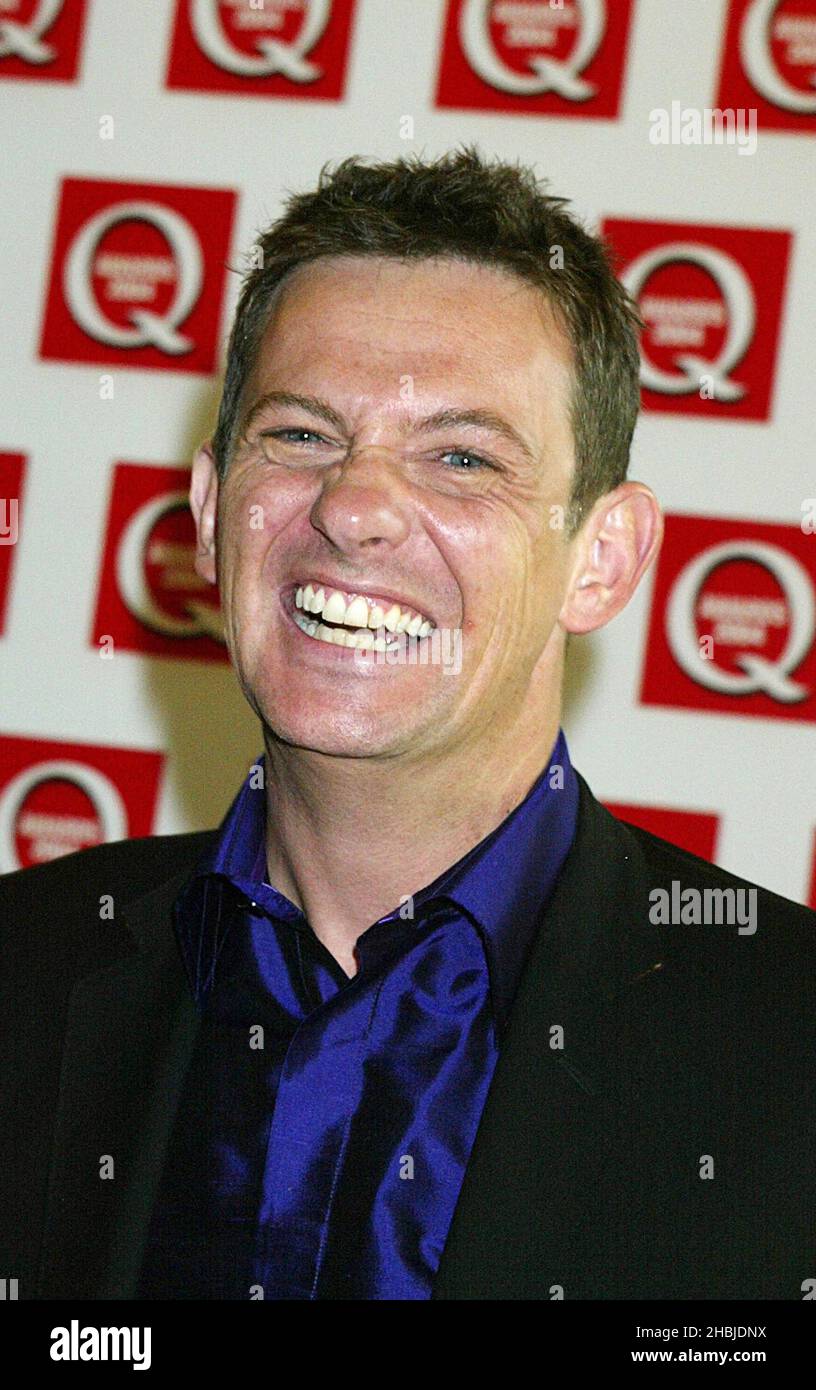 Matthew Wright arrives at the Q Awards at the Grosvenor House Hotel in ...
