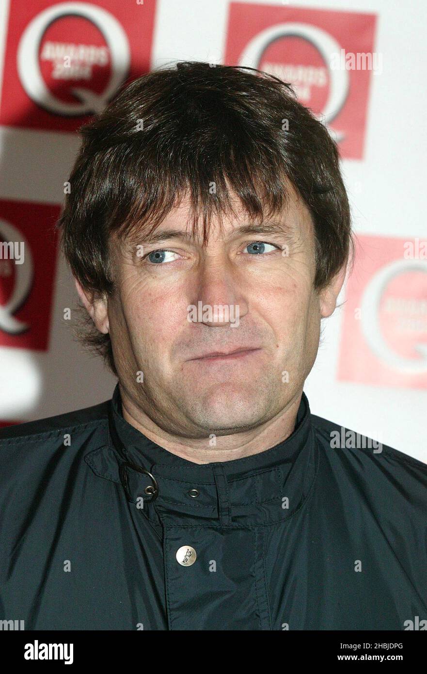 Paul Heaton of Beautiful South arrives at the Q Awards at the Grosvenor ...
