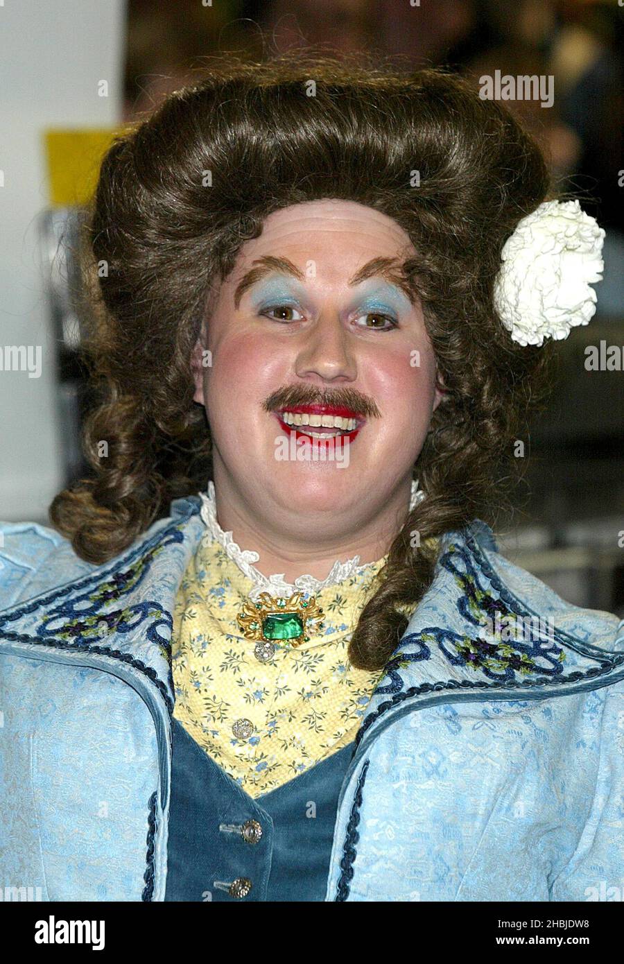 Actor Matt Lucas and David Walliams attend a signing & photocall for ...