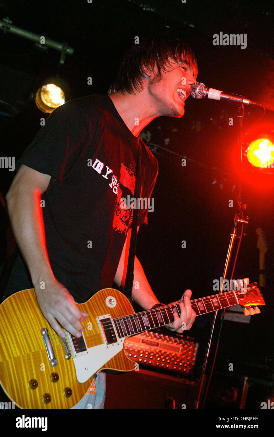 Busted's Charlie Simpson performs live with his other, rockier band ...