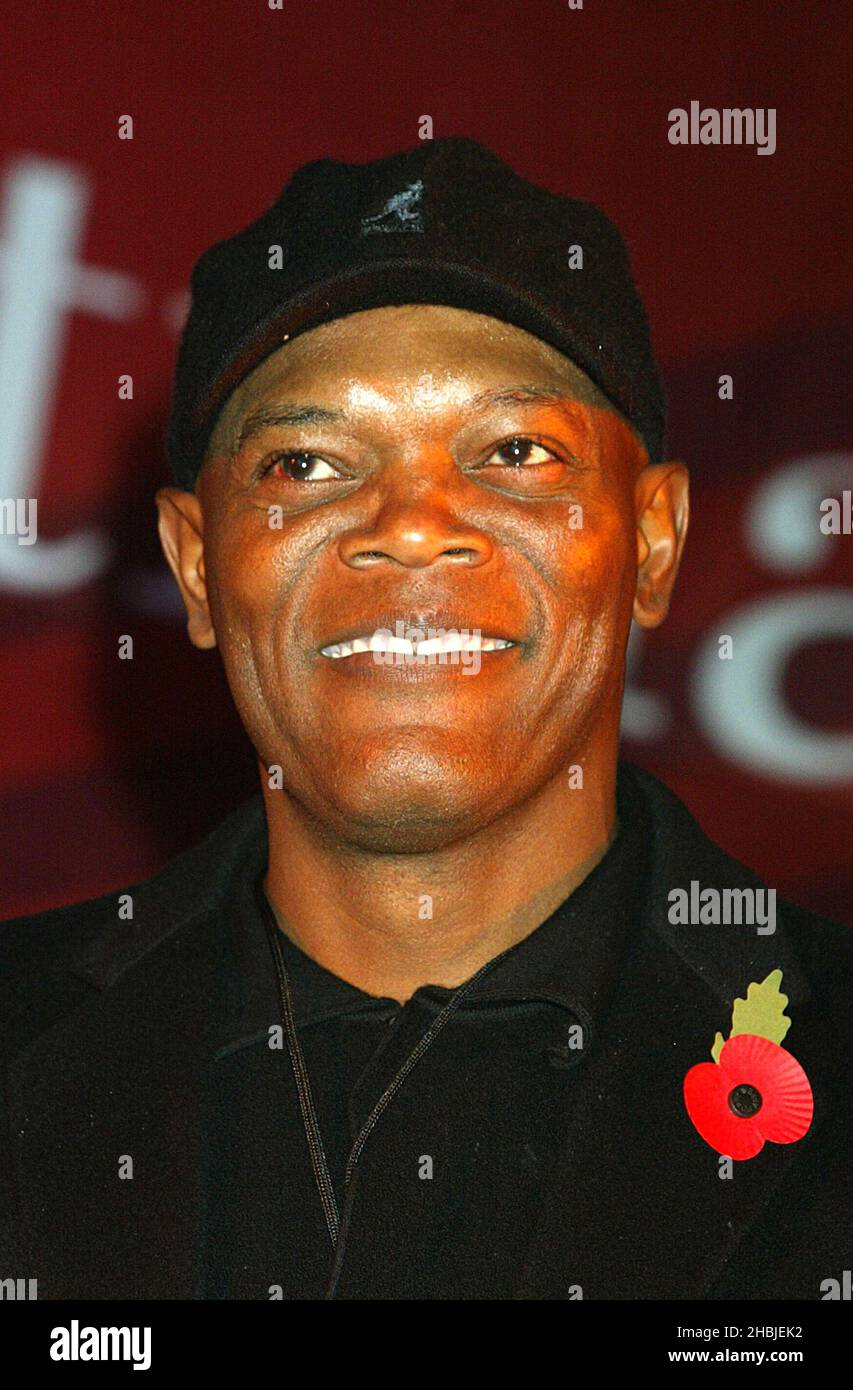 Actor Samuel L Jackson attends the annual Regent Street Christmas ...