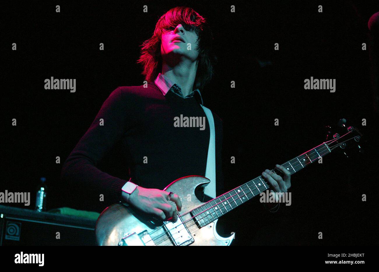 Jared followill and caleb followill of kings of leon hi-res stock ...