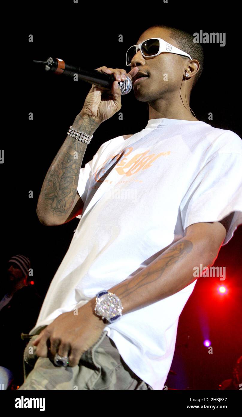 Pharrell Williams of N*E*R*D performs on stage at the final gig this ...