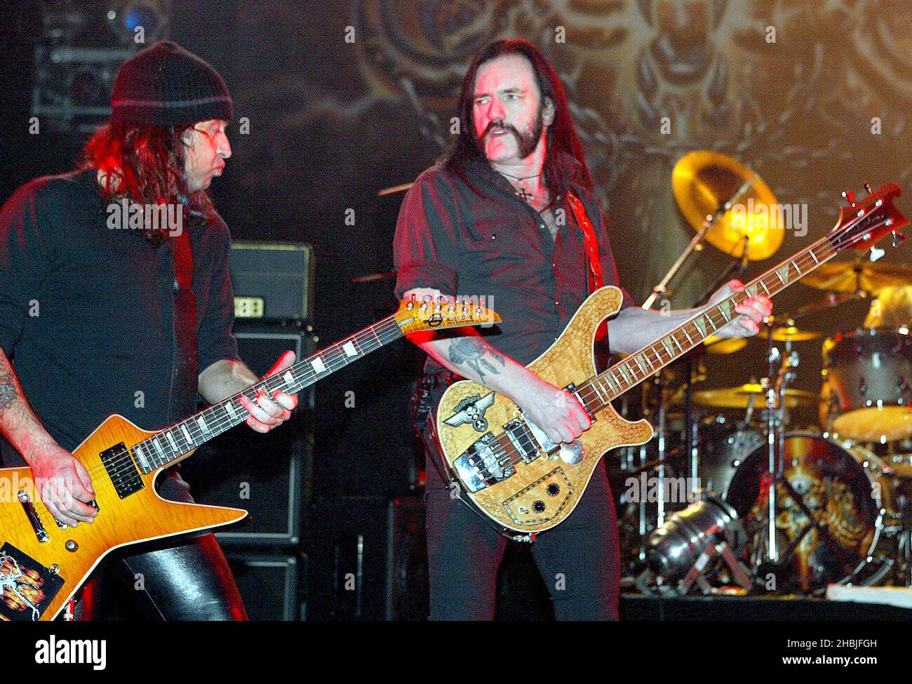 2004 in london lemmy kilmister singer vocalist hi-res stock photography ...