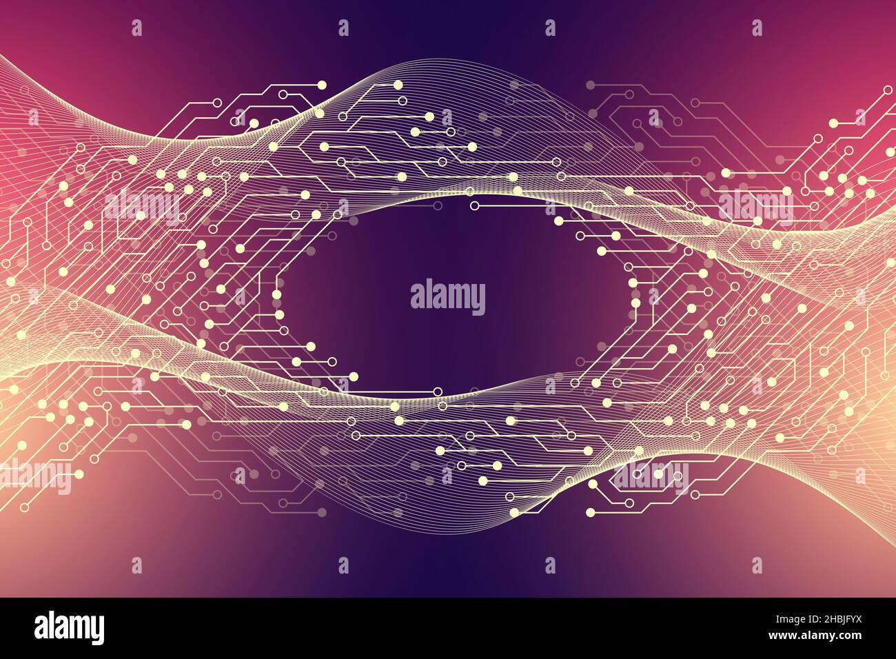 Computer motherboard background with circuit board electronic elements ...