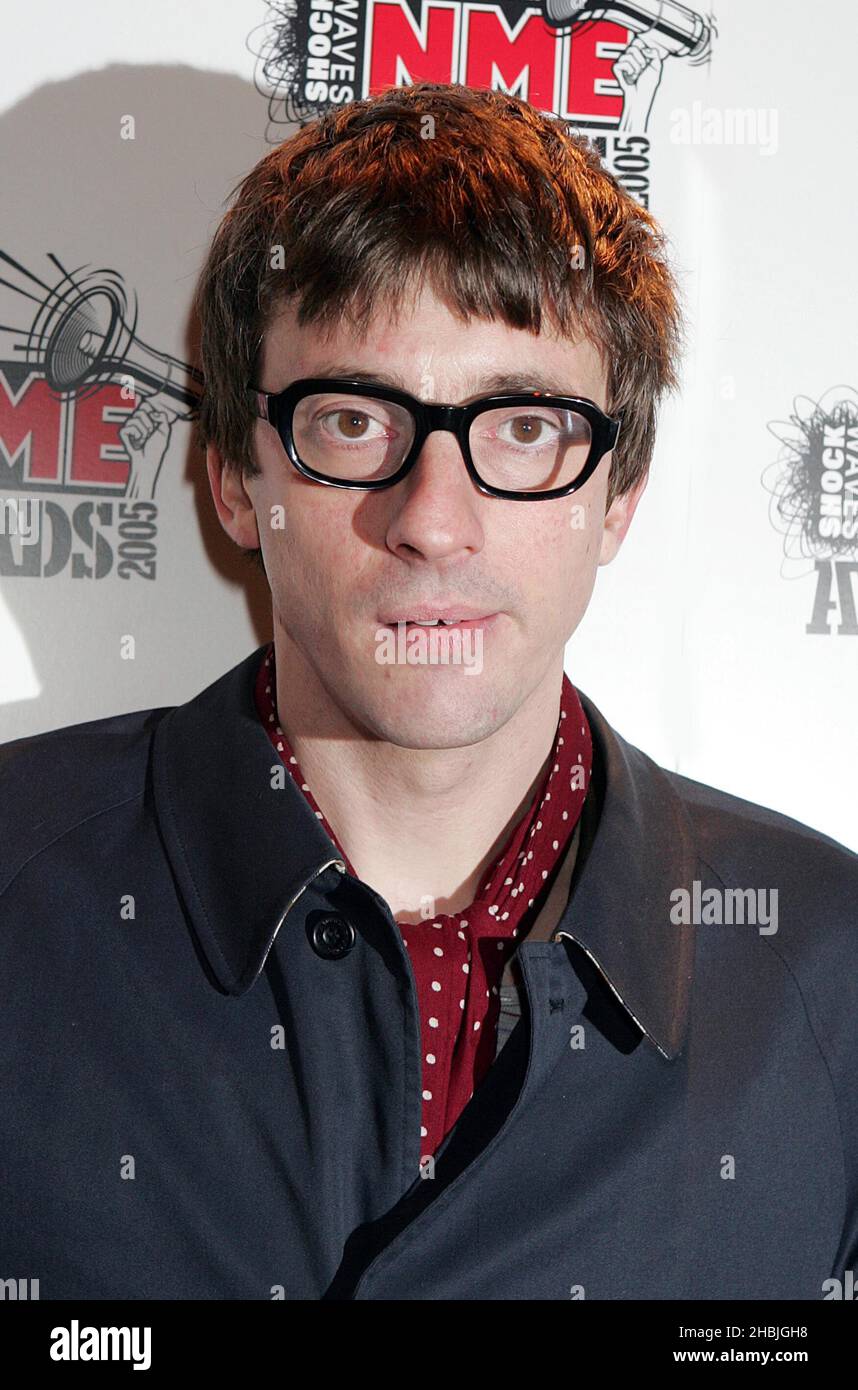 Graham Coxon arrives at inside arrivals at The Shockwaves NME Awards ...