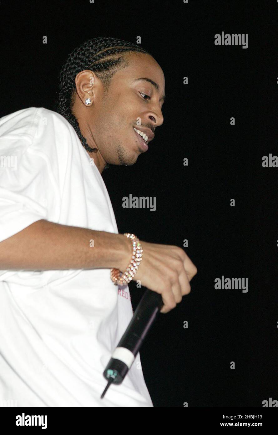 US rapper Ludacris performs on stage at one-off London gig at the ...