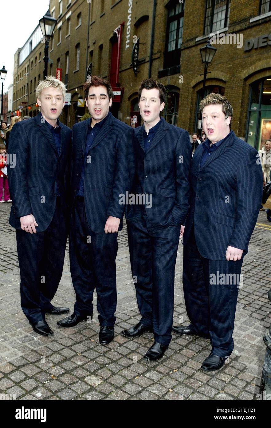 Jon Ansell; Ben Thapa; Michael Christie; Matt Stiff of The X-f of The X ...