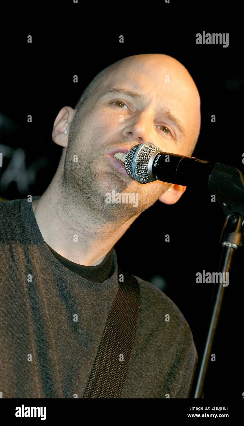 Moby launches his new album "Hotel" performing live on stage and ...