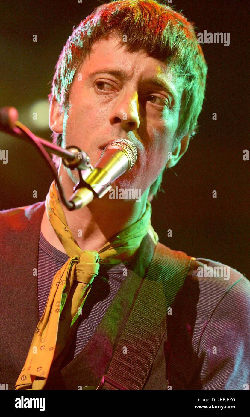 Graham Coxon performs on stage at the the Teenage Cancer Trust, at the ...