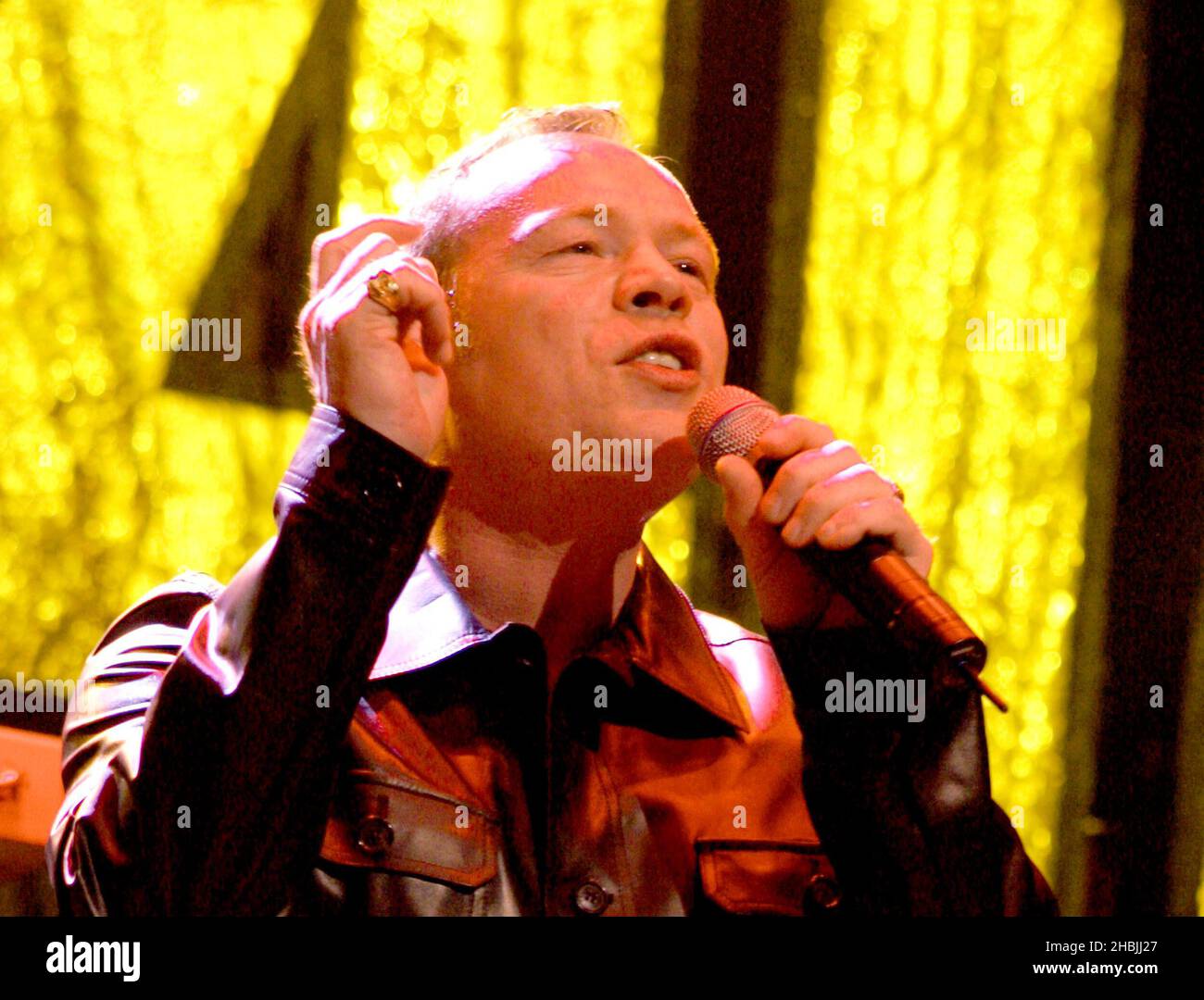 Ali campbell and ub40 perform on stage hi-res stock photography and ...