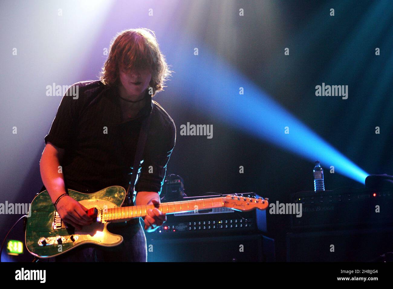 Thirteen Senses; Tom Welham performs live on stage promoting their ...