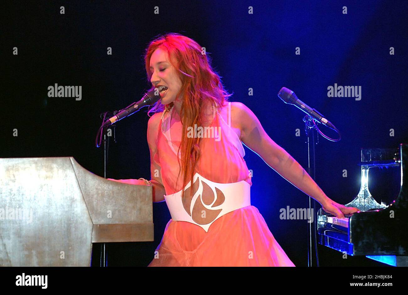 Tori Amos, performs live on stage in support of her latest album, The ...