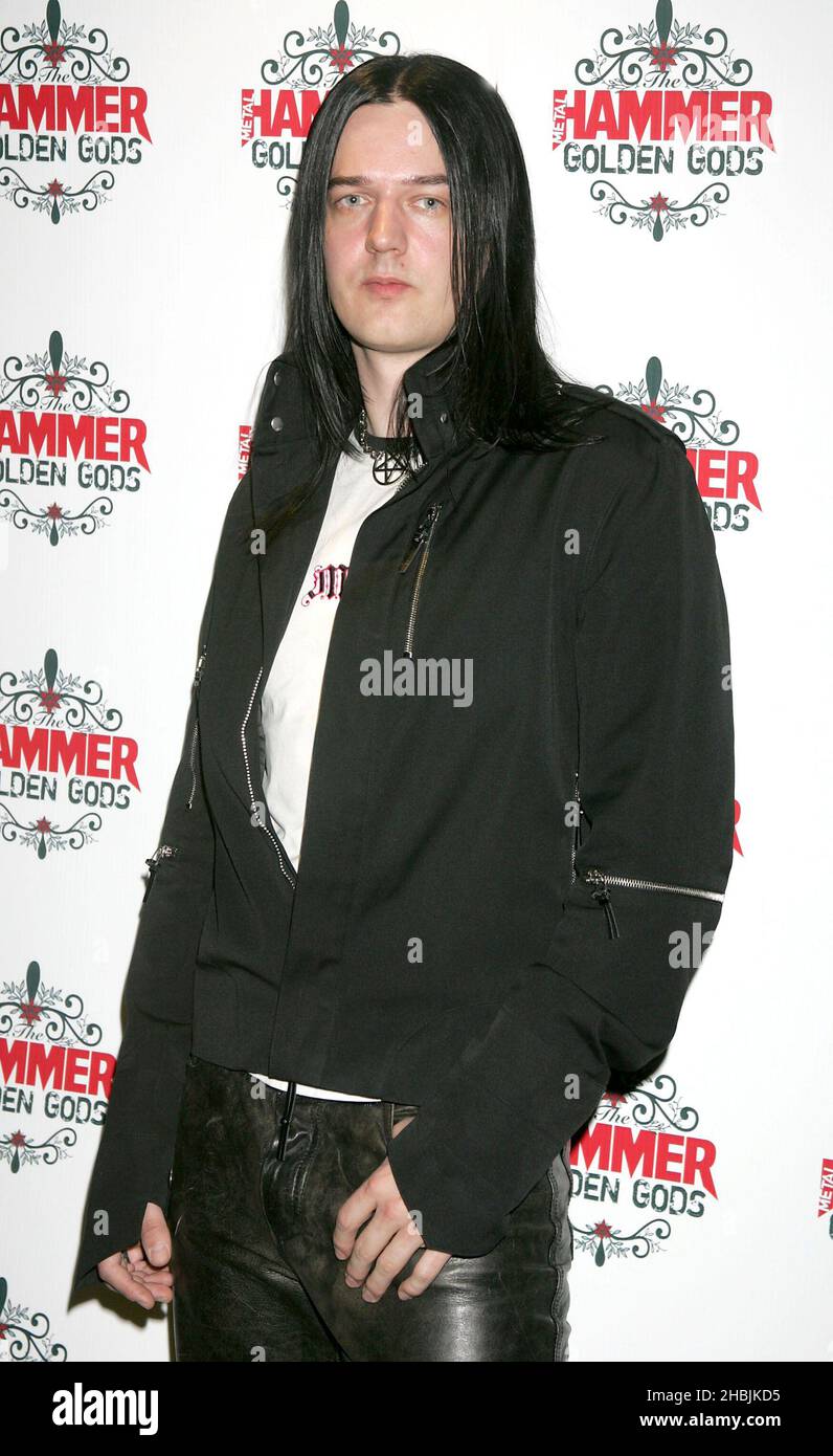 Satyr of Satyricon poses at arrivals at The Metal Hammer Golden Gods ...