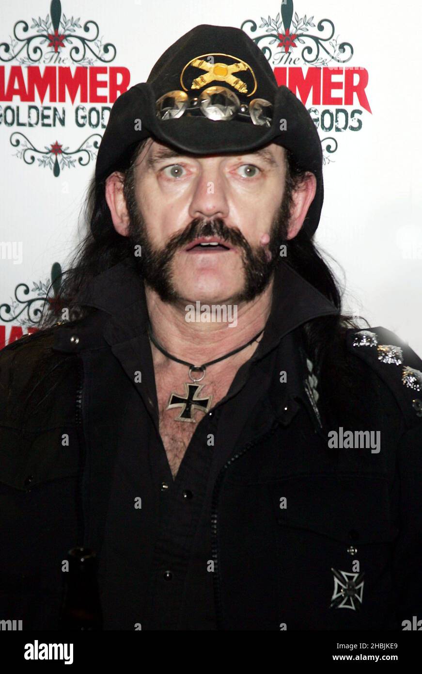 Lemmy Kilminster poses in the awards room for winner of the Golden God ...