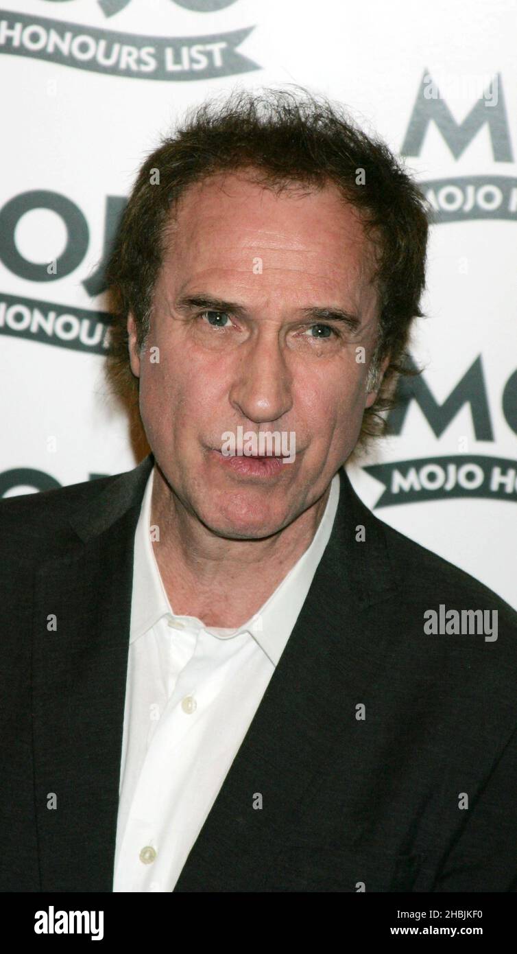 Ray Davies of The Kinks arrives at The MOJO Honours List 2005, the ...