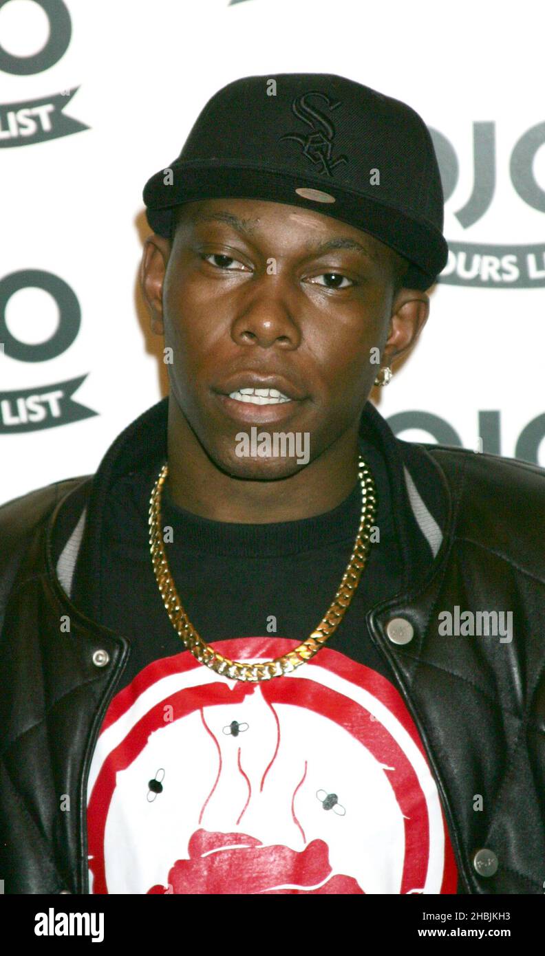 Dizzee Rascal arrives at The MOJO Honours List 2005, the music magazine ...