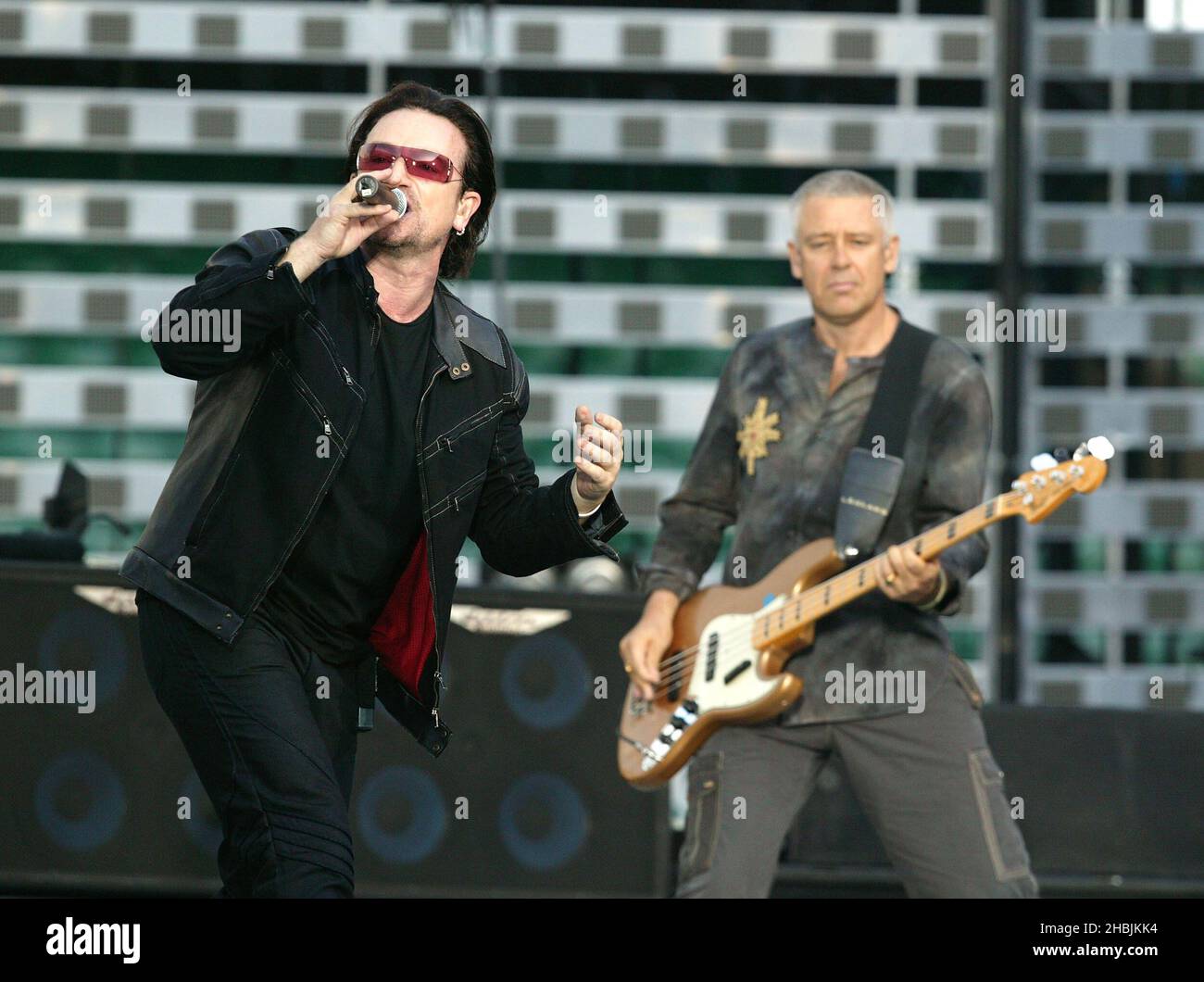 Adam clayton u2 hi-res stock photography and images - Alamy