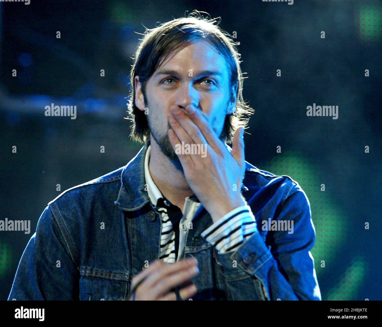 Tom meighan kasabian performing on stage hi-res stock photography and ...