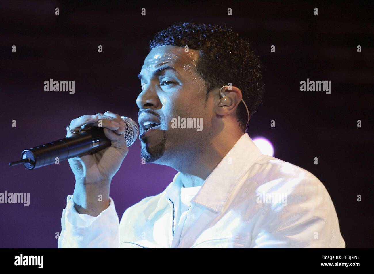 Singer craig david performs hi-res stock photography and images - Alamy