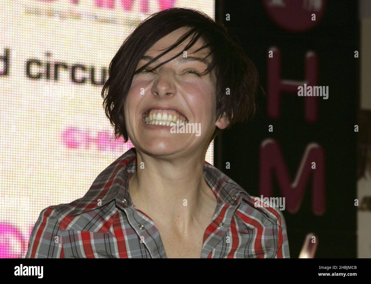Charlene Spitteri of Scottish pop group Texas perform live and sign ...