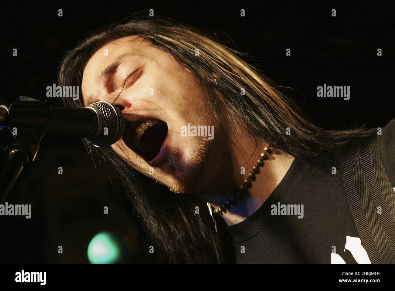 Matt Tuck of Bullet for my Valentine performs live on stage at the ...