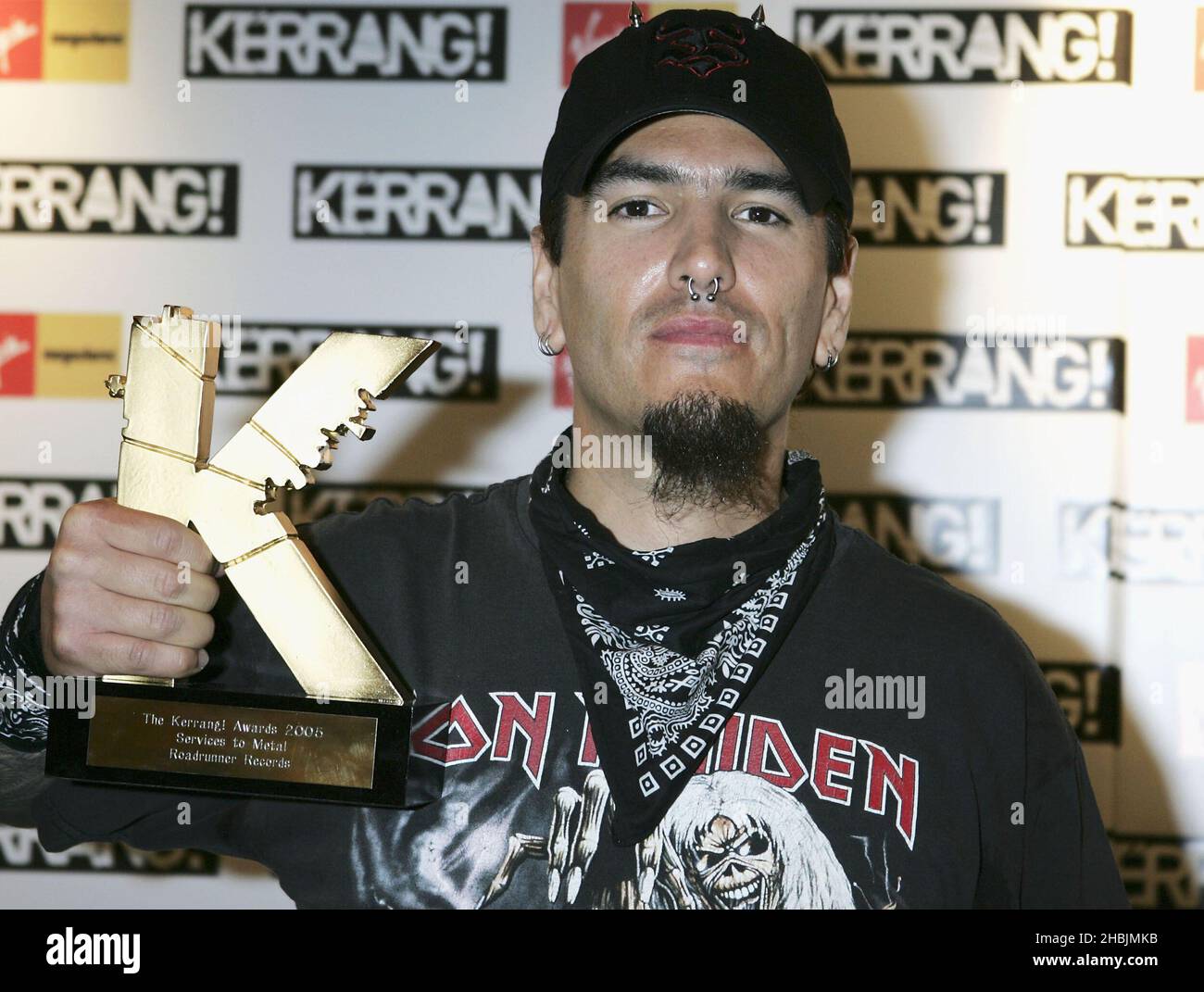 Robert Flynn of Machinehead receives award for Roadrunner Record's ...