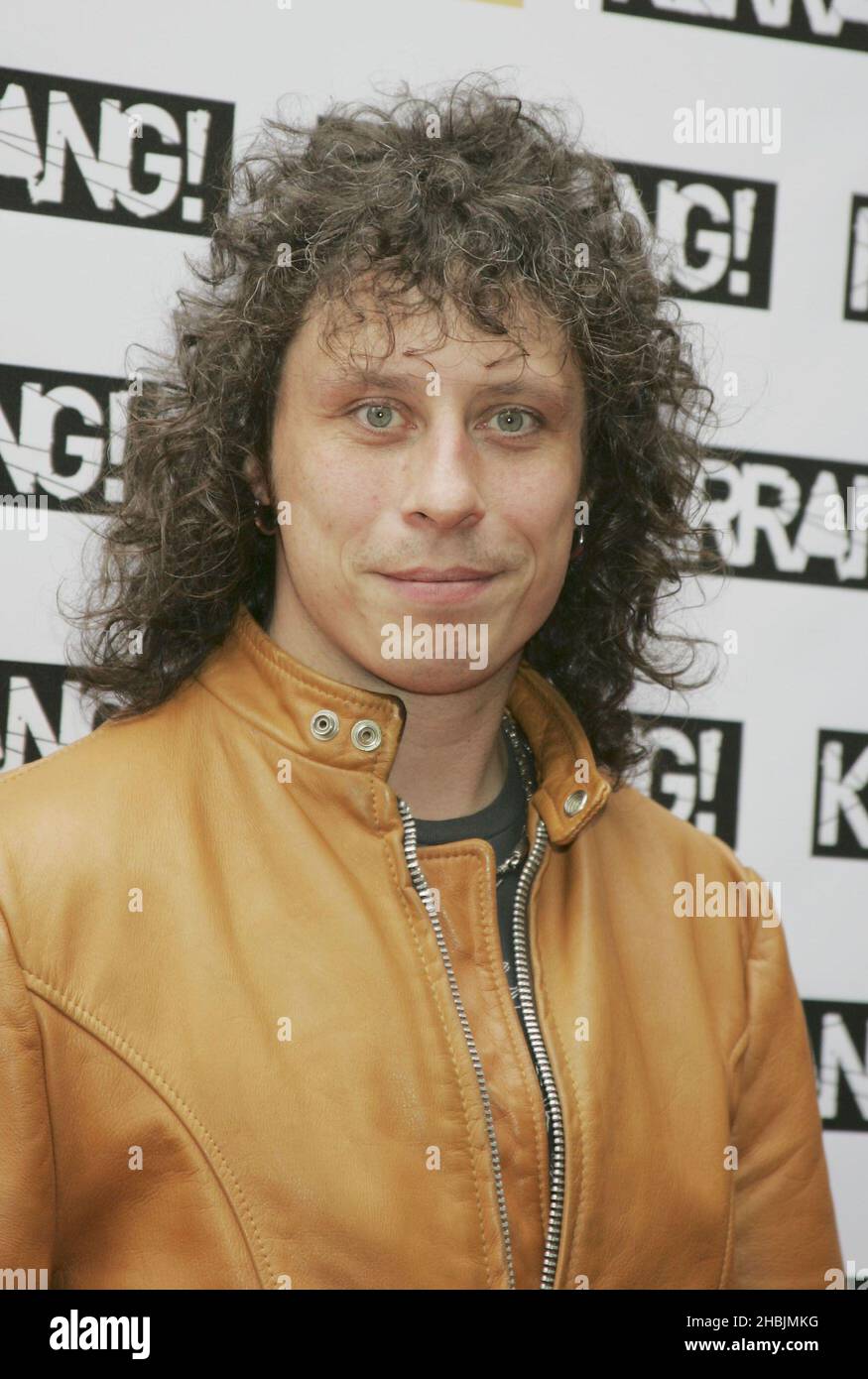 Stuart Cable ex Stereophonic drummer arrives at the Kerrang! Awards ...