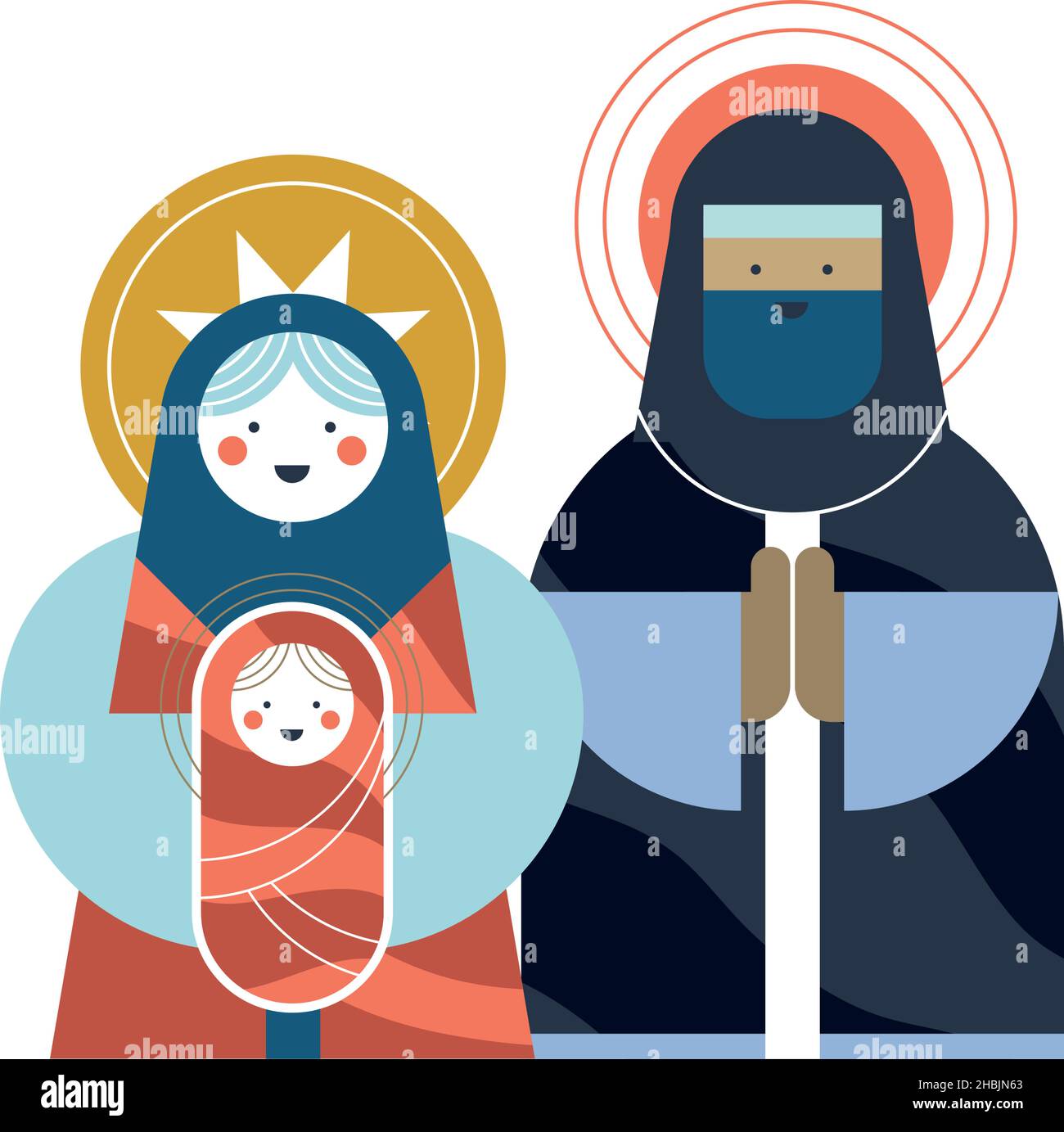 St mary the virgin Stock Vector Images - Alamy