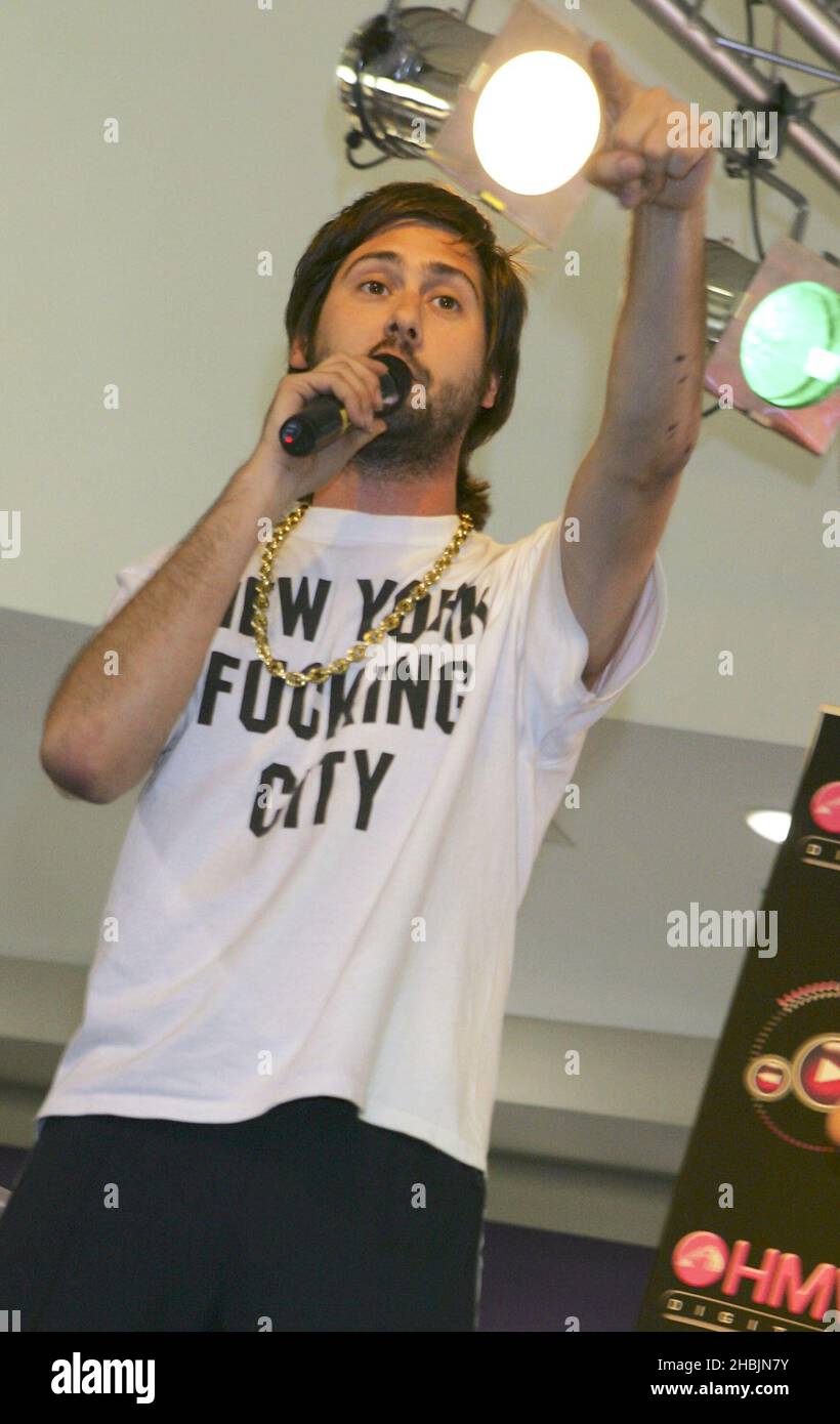 Welsh rap collective Goldie Lookin' Chain perform a showcase gig ...