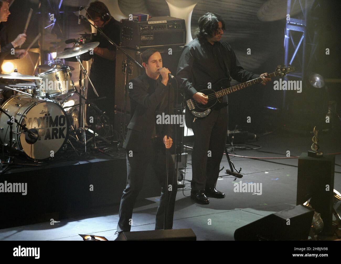 Maximo Park perform live on stage at the annual Nationwide Mercury ...