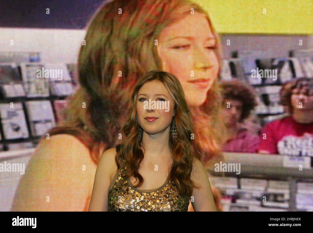 New Zealand choral singer Hayley Westenra peforms live and signs copies ...