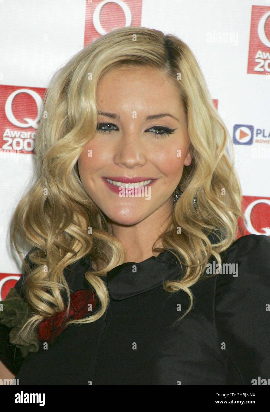 Heidi Range of the Sugababes at the 2005 Q Awards, The Grosvenor House ...