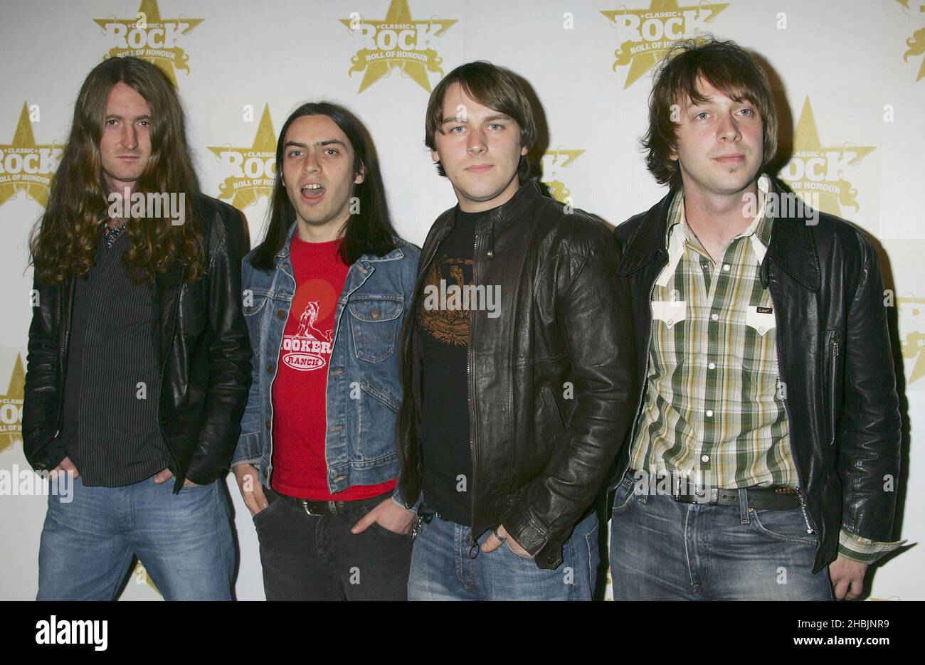 The Answer best new band arrive and win an award at the Classic Rock ...