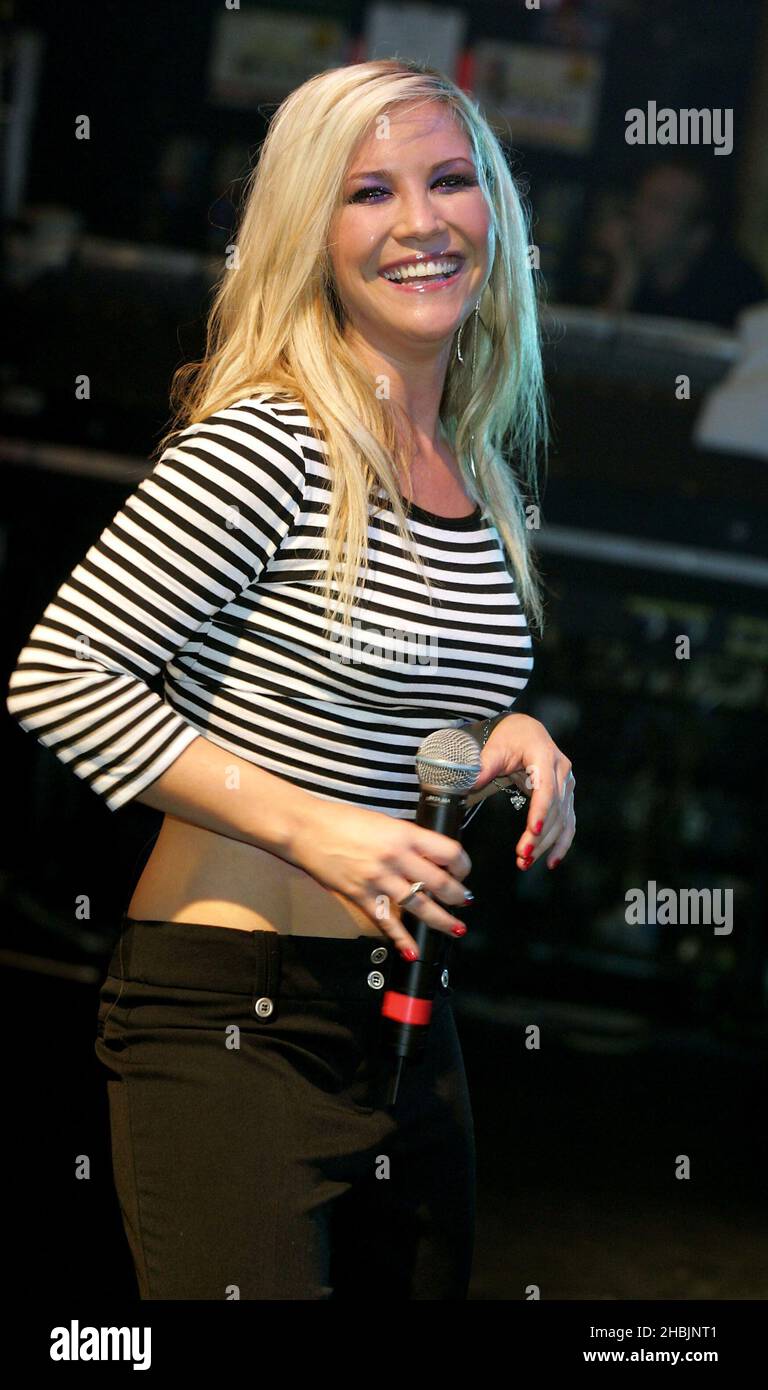Heidi Range of the Sugababes performs on stage at t G-A-Y at The ...