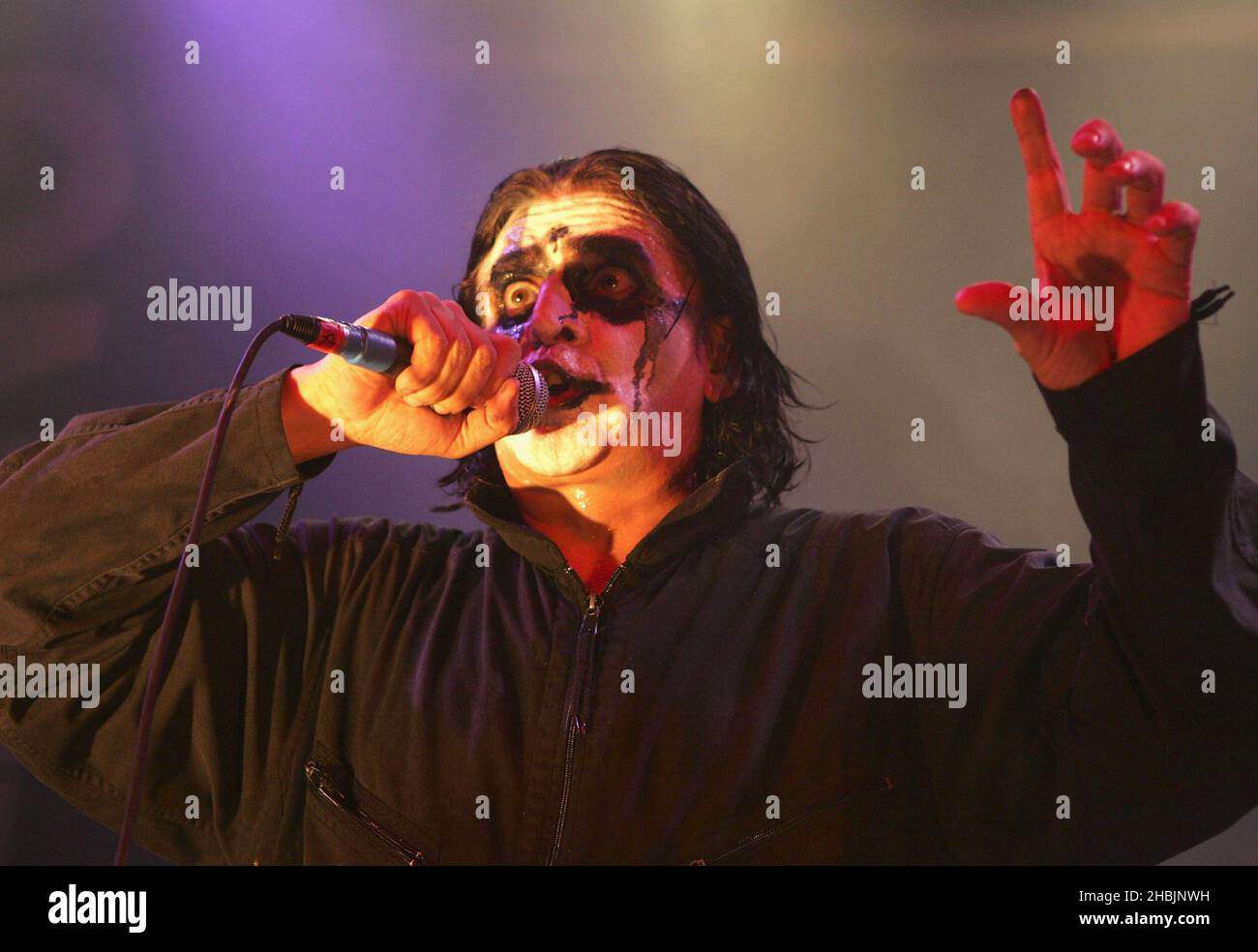 Jaz Coleman of British art-rock band Killing Joke perform on stage at ... Jaz Coleman of British art-rock band Killing Joke perform on stage at ...