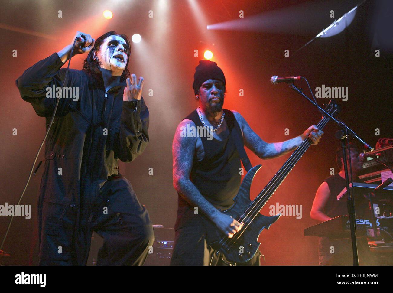 Jaz Coleman and Paul Raven of British art-rock band Killing Joke ... Jaz Coleman and Paul Raven of British art-rock band Killing Joke ...