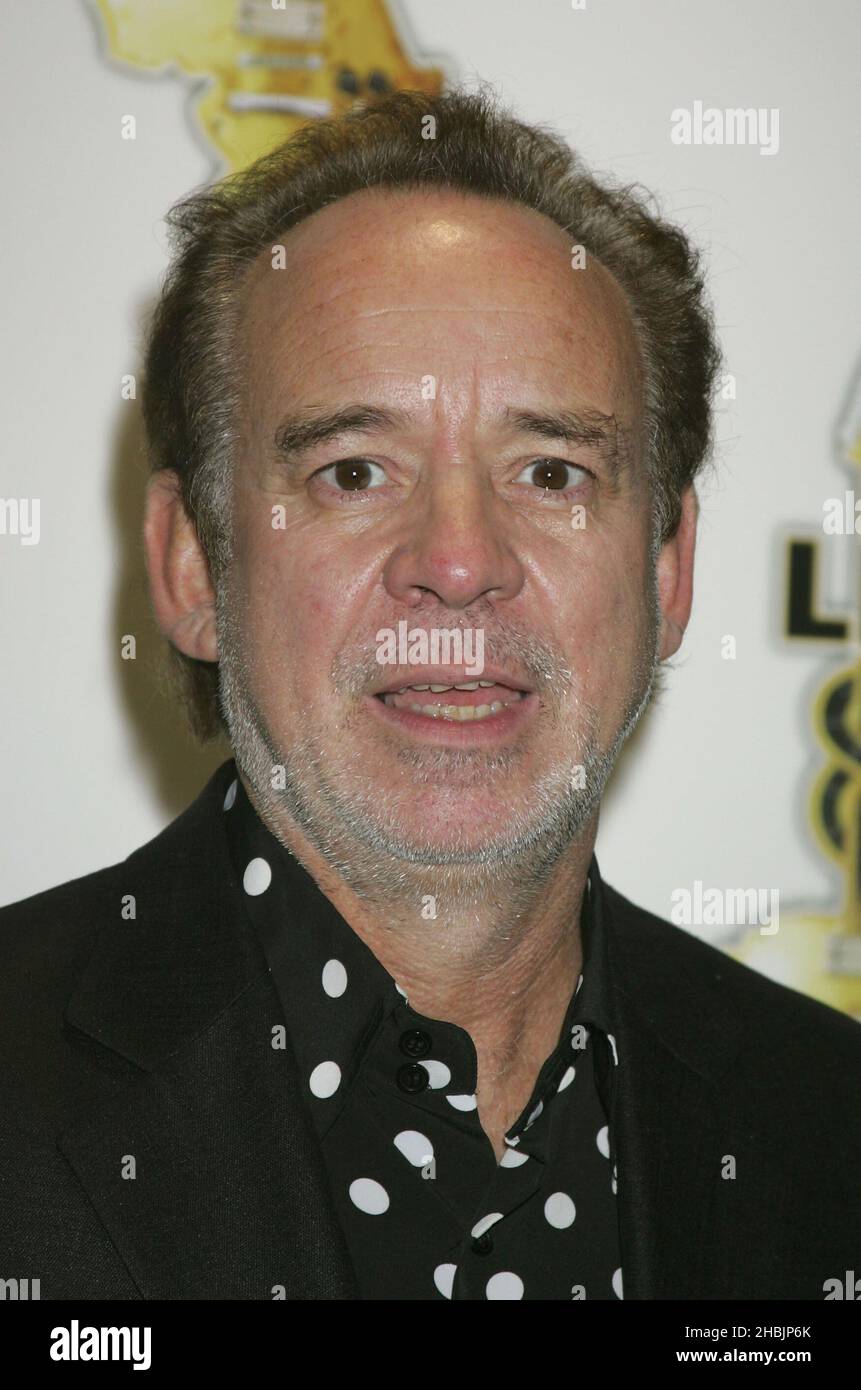 Phil Manzera of Roxy Music attends the global premiere for the Live 8 ...