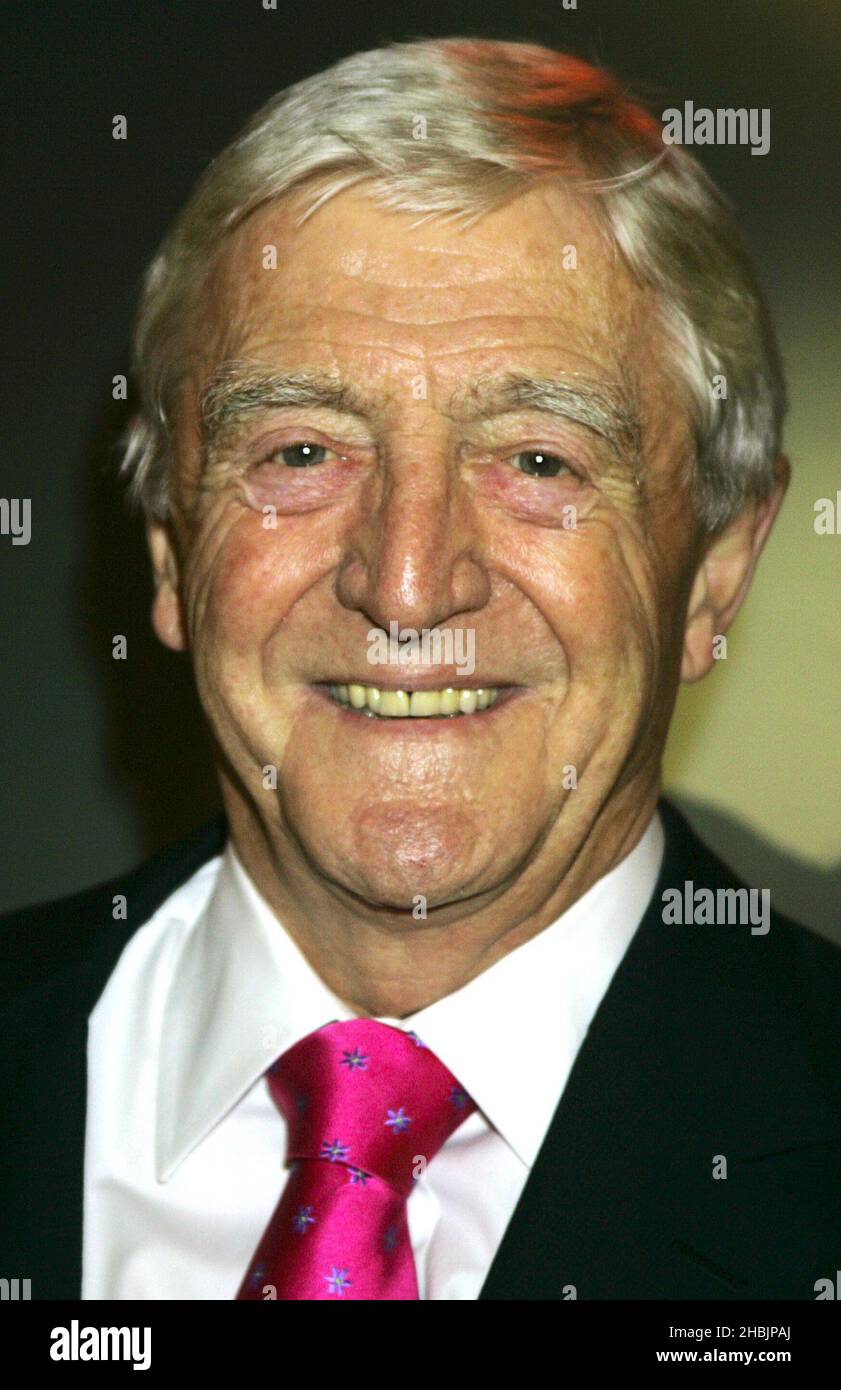 Michael Parkinson attending the Music Industry Awards at Grosvenor ...