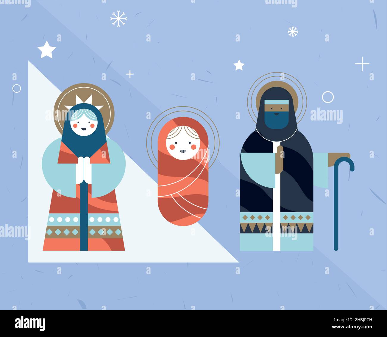 holy family christmas template characters Stock Vector Image & Art - Alamy