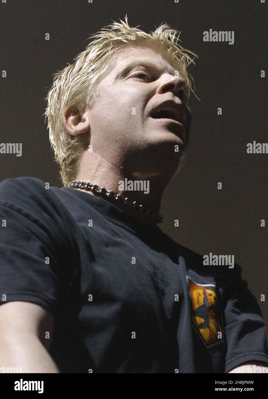 Offspring perform live on stage at the Wembley Arena in London Stock ...