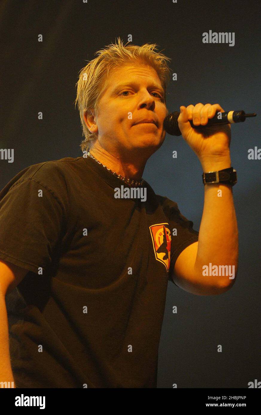 Offspring perform live on stage at the Wembley Arena in London Stock ...