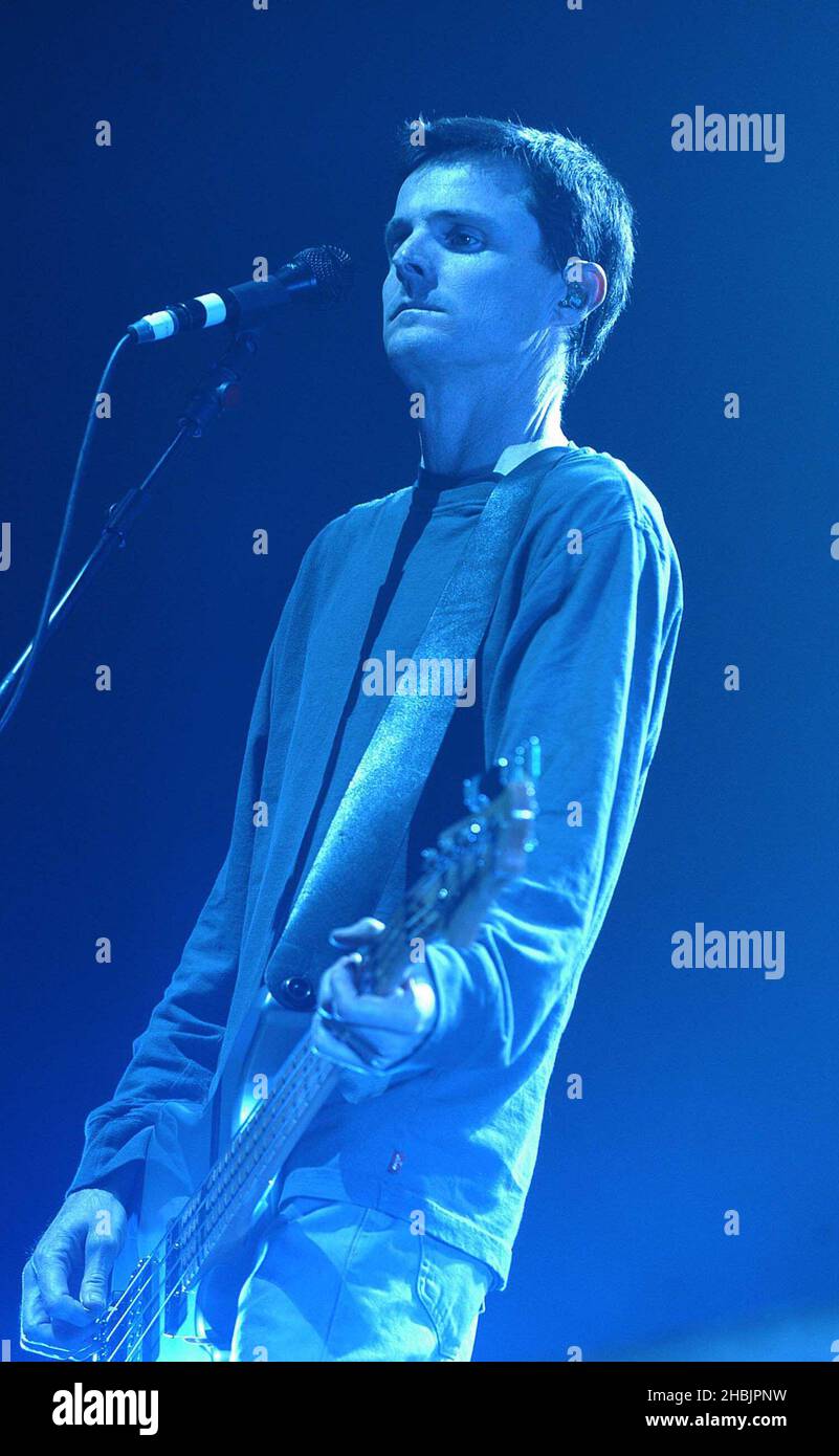 Offspring perform live on stage at the Wembley Arena in London Stock ...