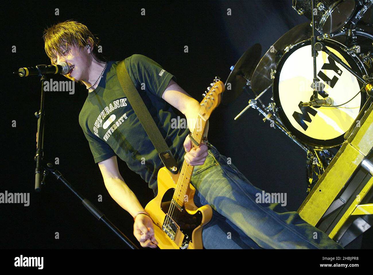 McFly Support Busted live in concert at Wembley Arena, London Stock ...