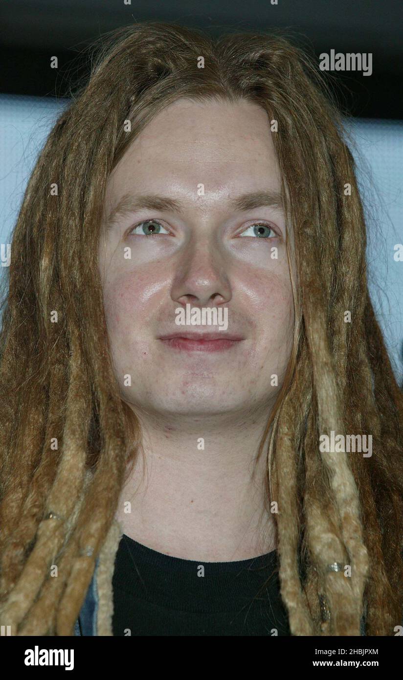 Him (Finnish Goth Rockers)sign new album at HMV Oxford Street, London ...